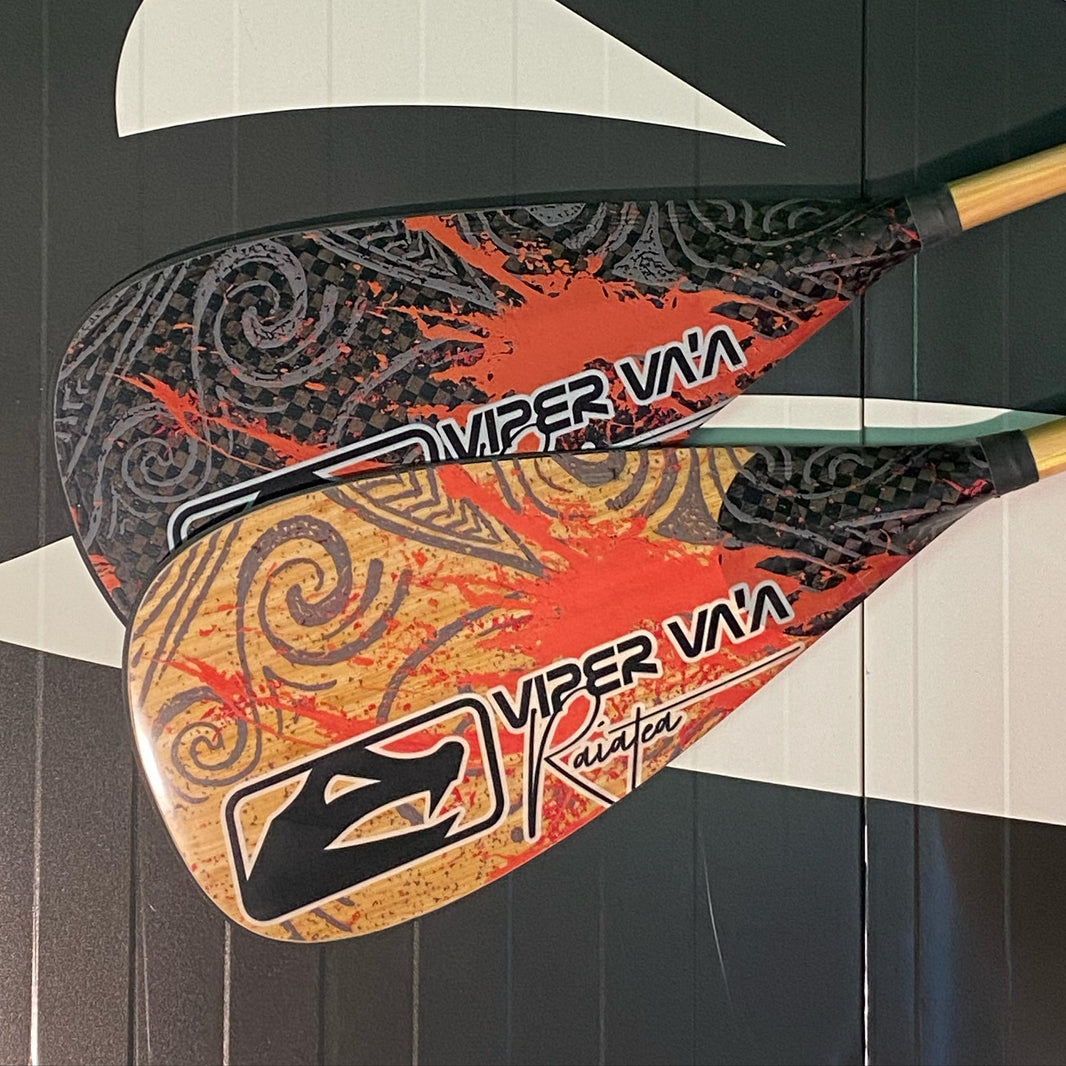 How to Order a Custom Viper Va'a Paddle – SoCal Va'a